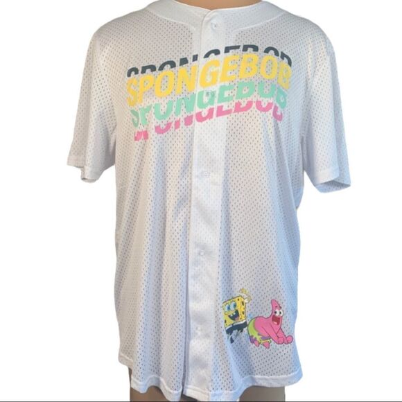 SpongeBob Squarepants | Tops | Nickelodeonspongebob Squarepants Jersey ...
